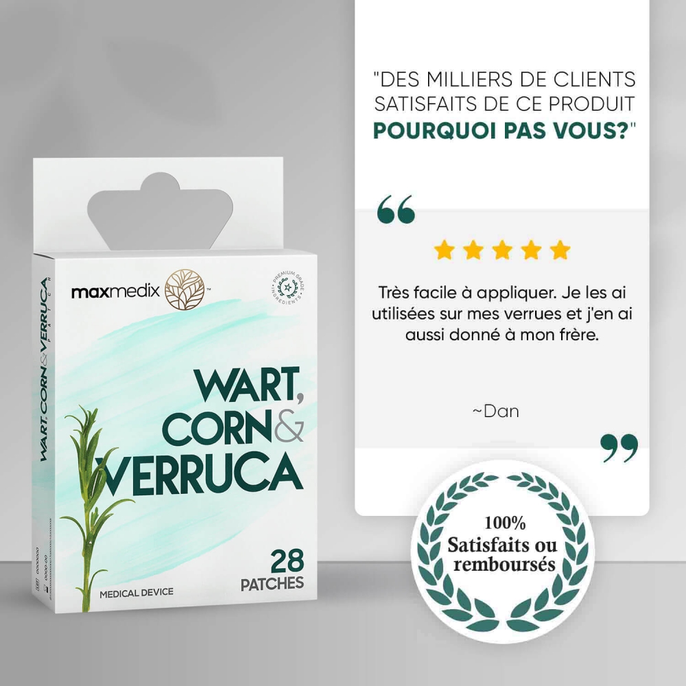 Patchs Anti Verrues | Traitement Contre Verrues Plantaires