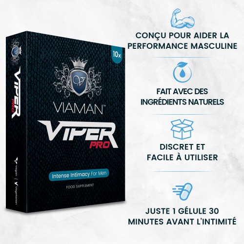 Viaman Viper Pro | Améliore les performances de l’homme