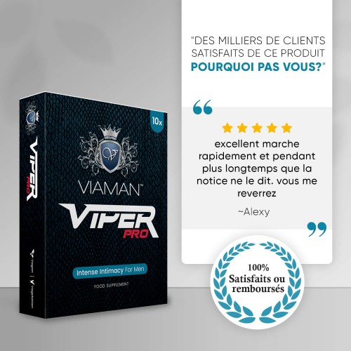 Viaman Viper Pro | Améliore les performances de l’homme