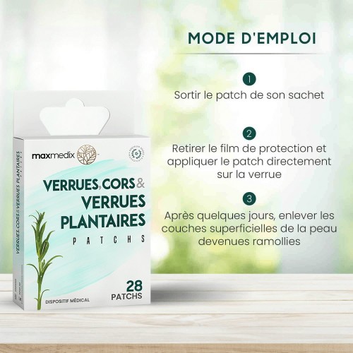 Patchs Anti Verrues | Traitement Contre Verrues Plantaires